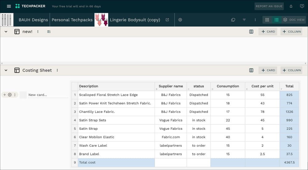 How to Create a Garment Costing Sheet