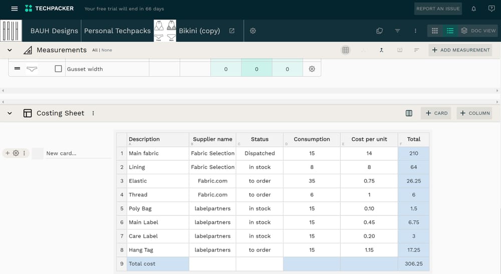 How to Create a Garment Costing Sheet