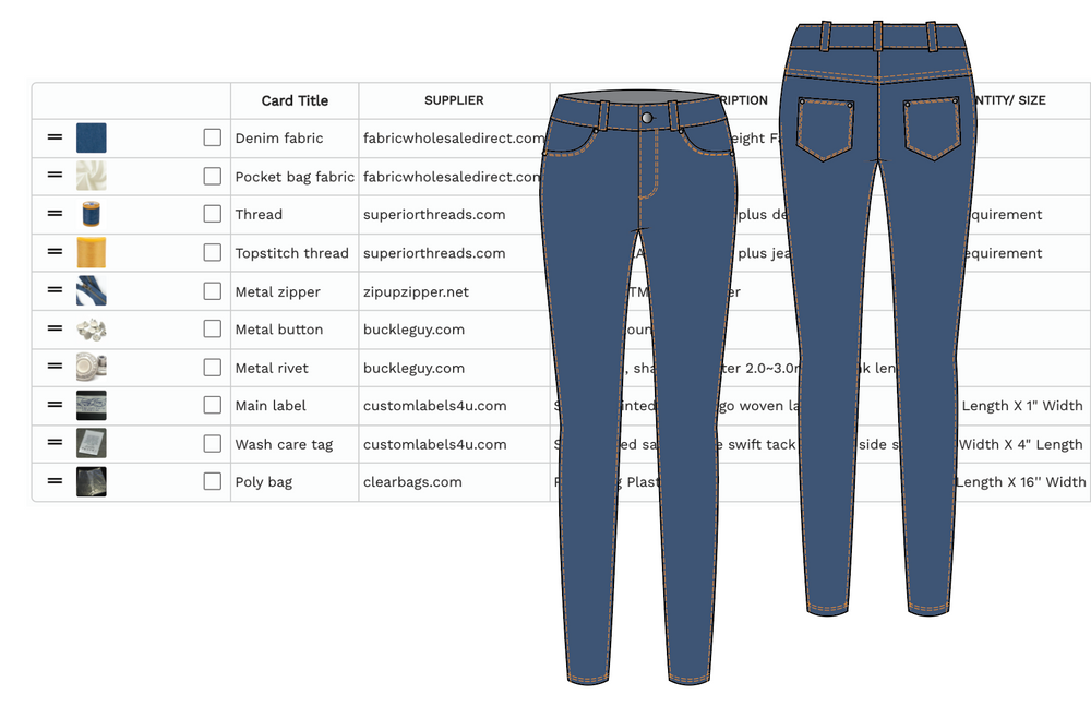 How to create seasonal fashion tech packs faster