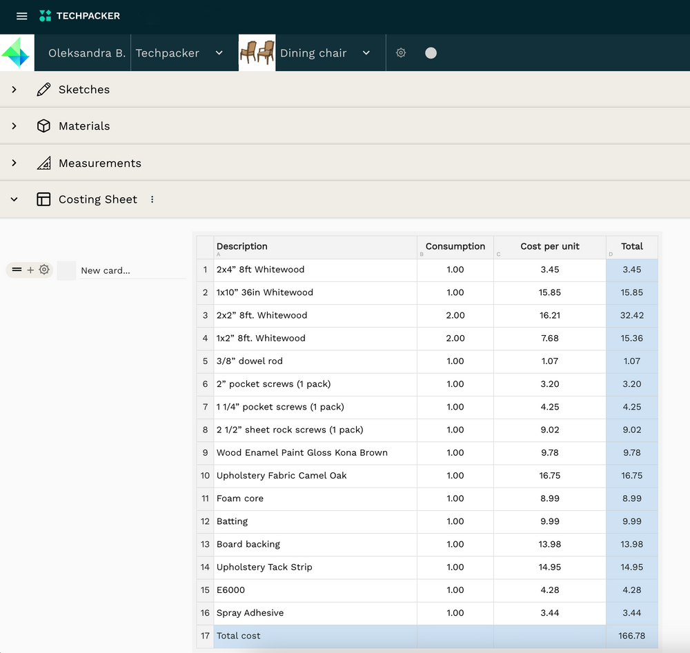 How to Create a Tech Pack for Furniture
