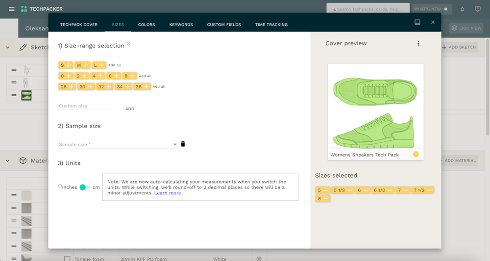 How to Create a Tech Pack for a Pair of Sneakers