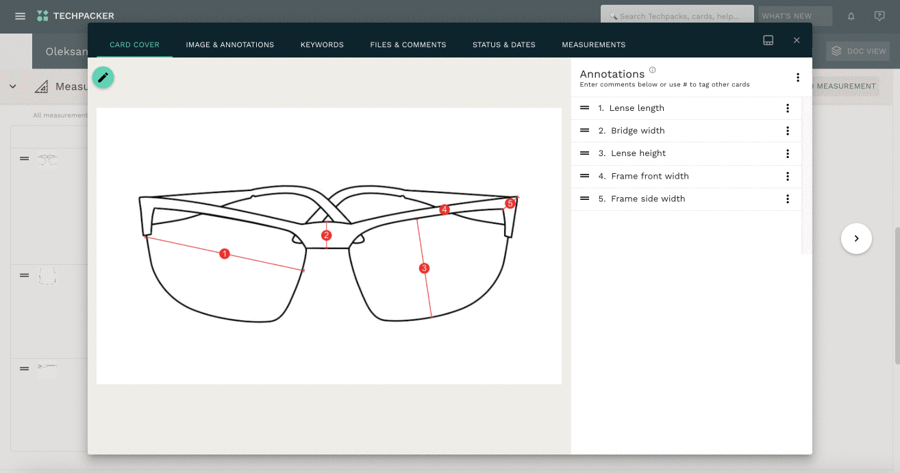 How to Create a Tech Pack for Eyewear